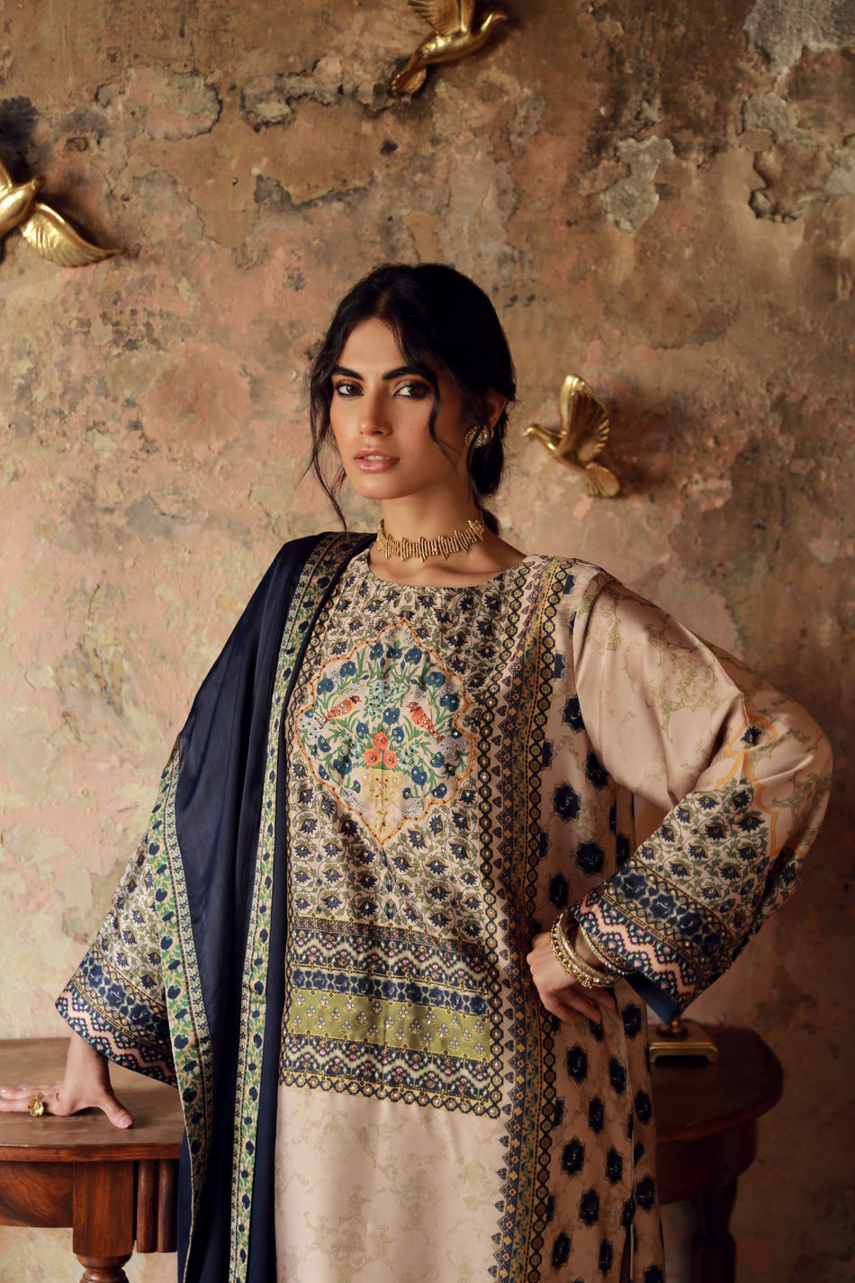 Shehrzade (Tale of a Queen) - Gold & Blue Set – Manto UK