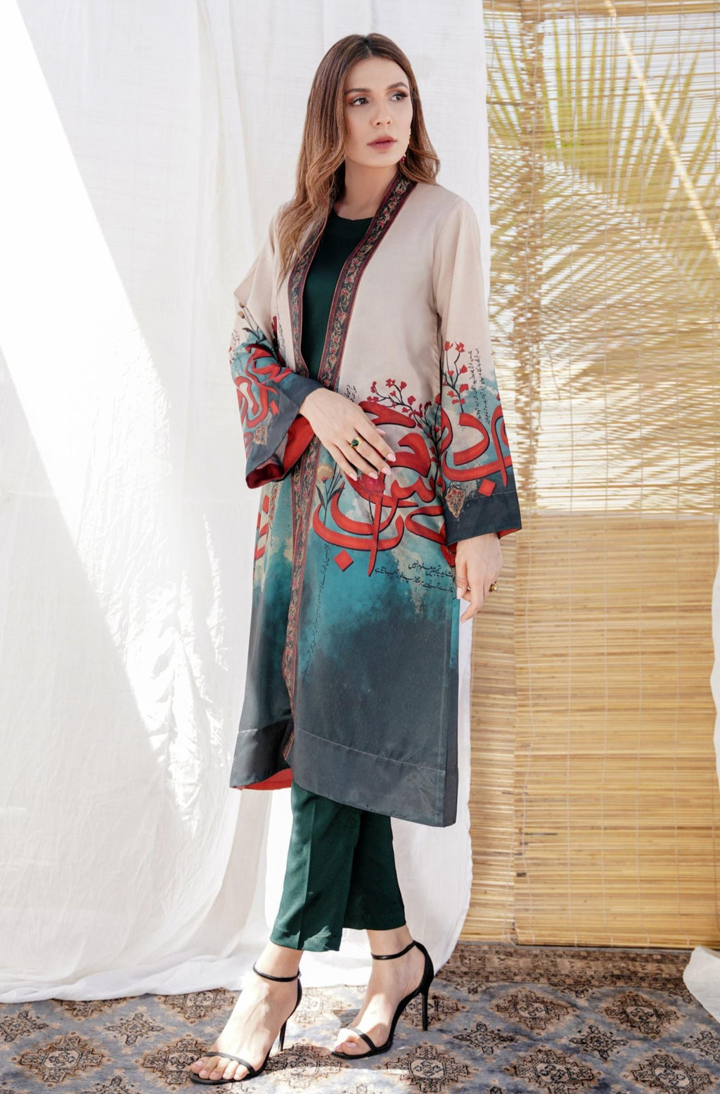 Noor (Light Of Grace) - Shades of Forest Long Shrug – Manto UK
