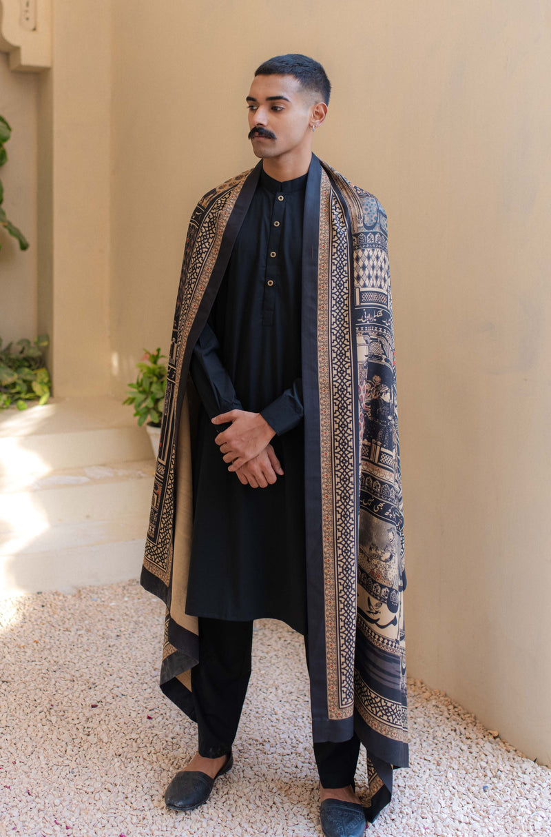 Taj Mahal (Symbol Of Love) - Shawl – Manto UK