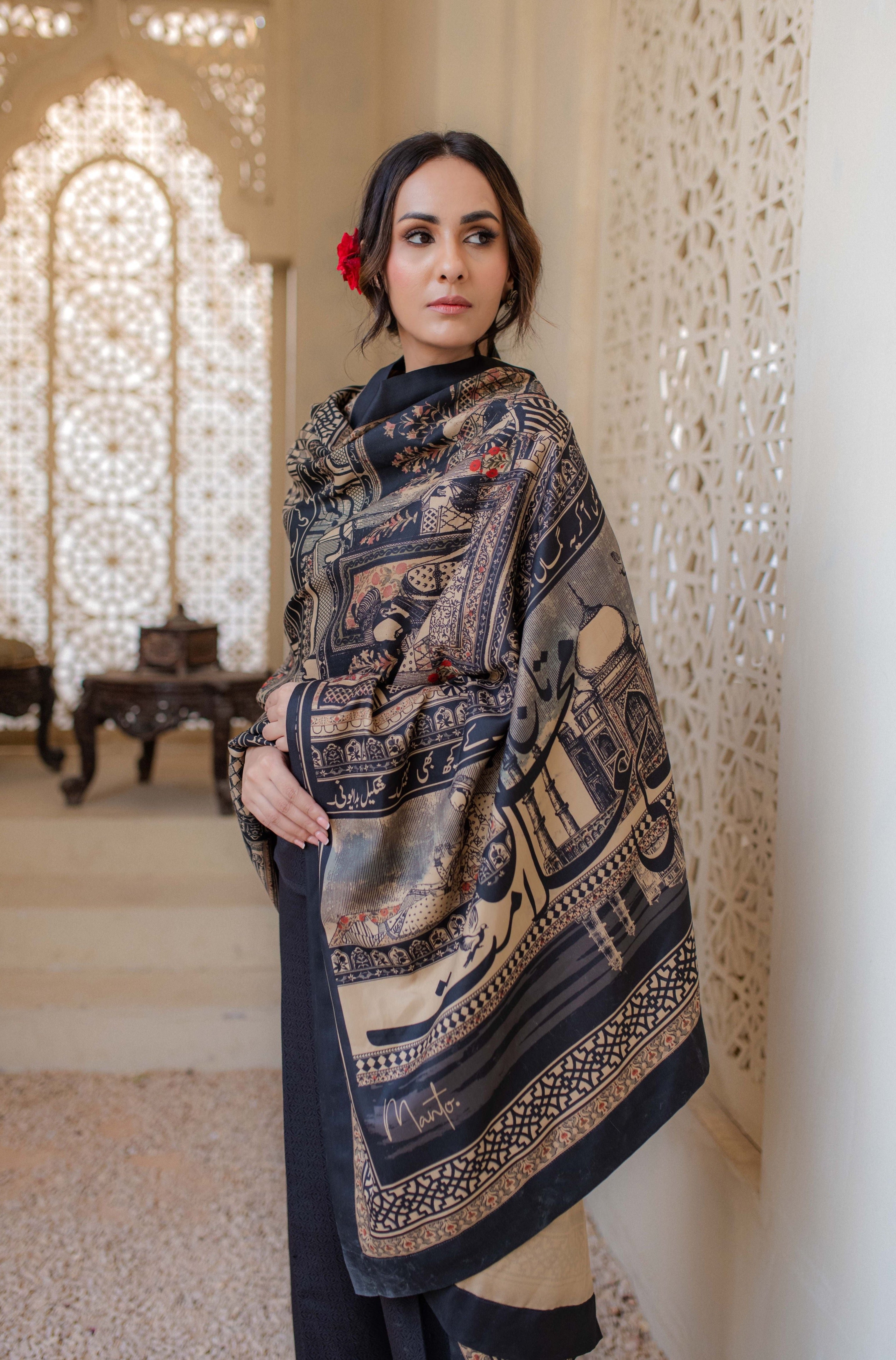 Taj Mahal (Symbol Of Love) - Shawl – Manto UK